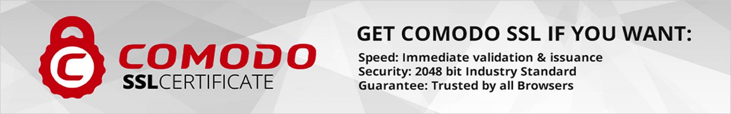 SSL Certificates - Secure your website using Comodo SSL Certificate ...